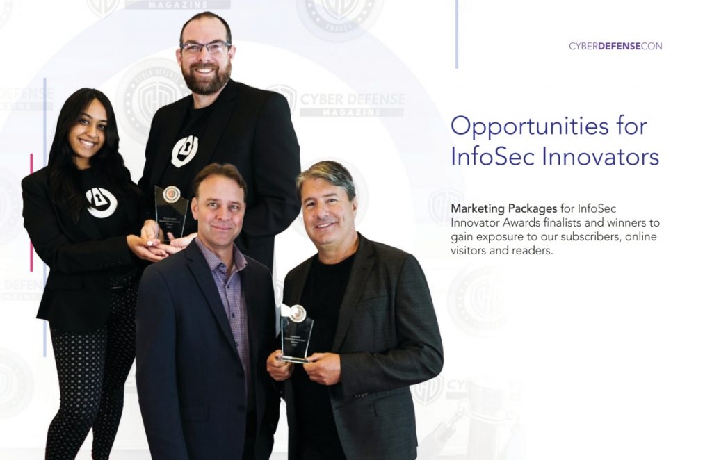 Top Infosec Innovator Awards 2023 Packages Cyber Defense Awards